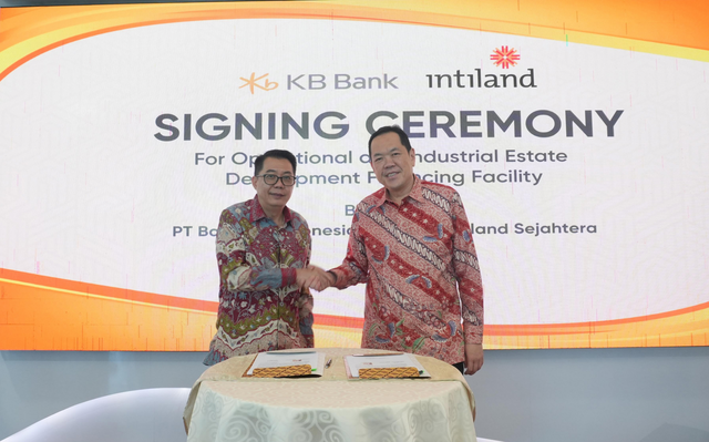 KB뱅크 인니, 인틸랜드그룹과 221억 금융지원 MOU