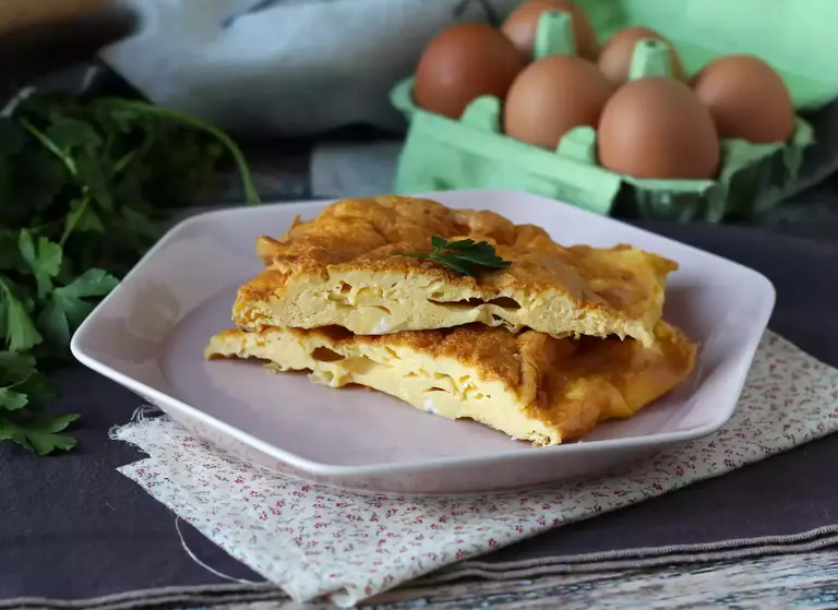 Frittata au air fryer, une recette légère sans salir sa poêle