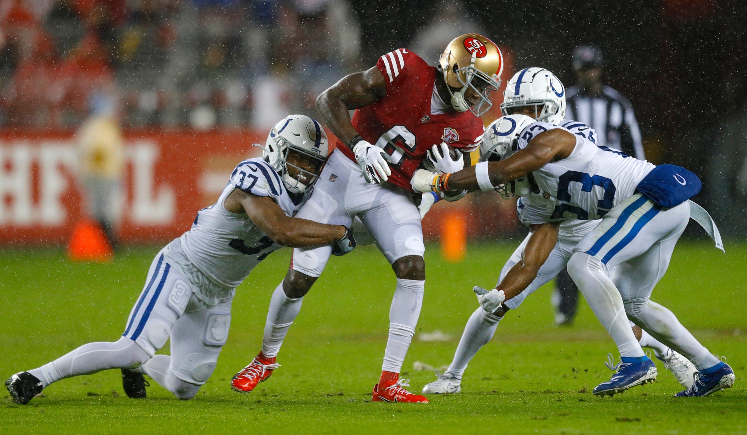 Monday night football: San Francisco 49ers vs Indianapolis Colts