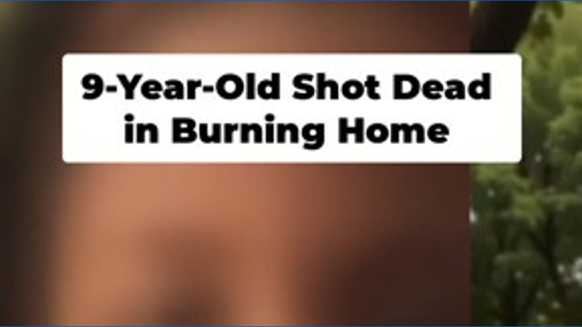 Mother, daughter found shot inside of burning home