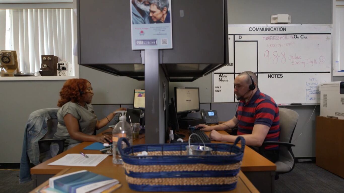 Available to answer: 988 data shows thorough training, short staffing