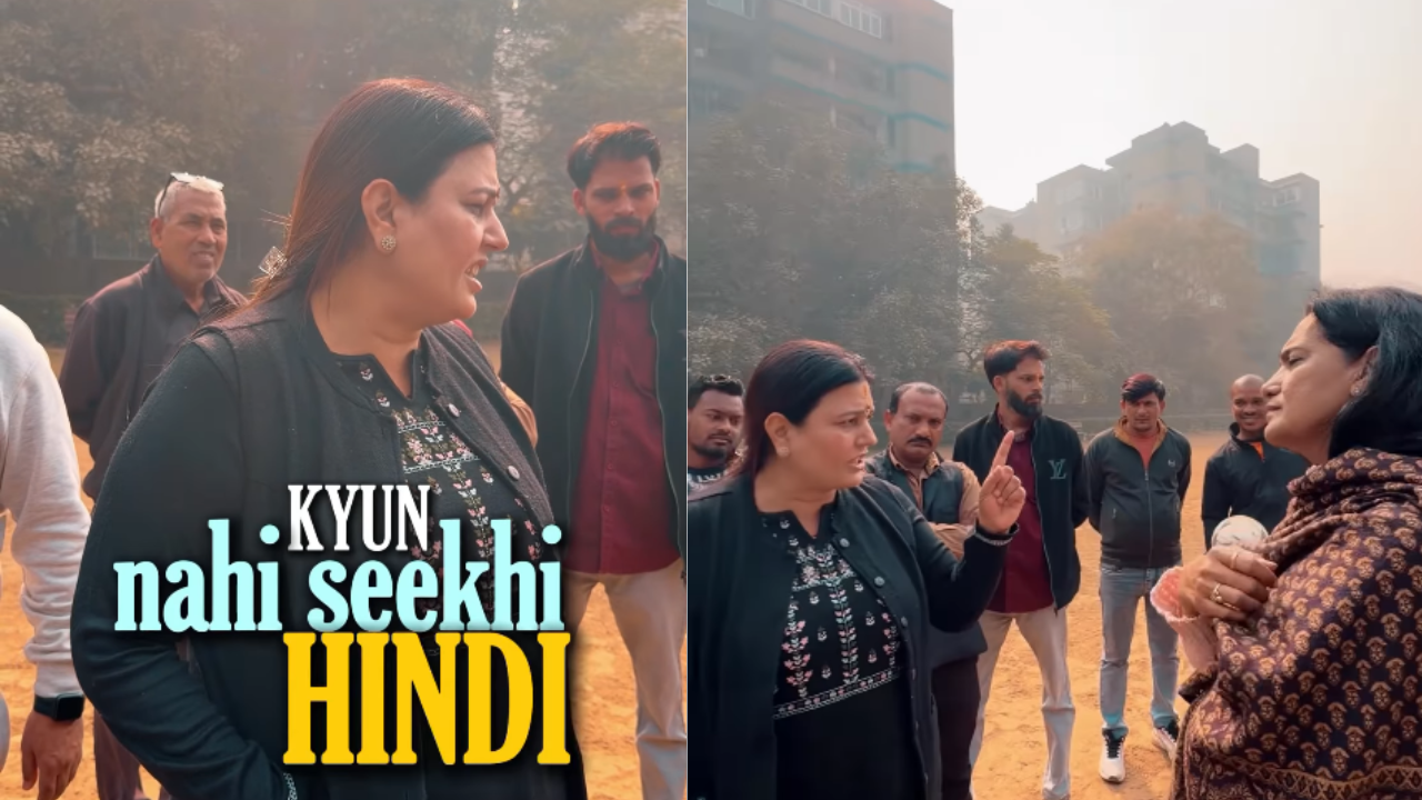 Pehle Hindi seekh: Delhi BJP councillor, who gave ultimatum to South ...