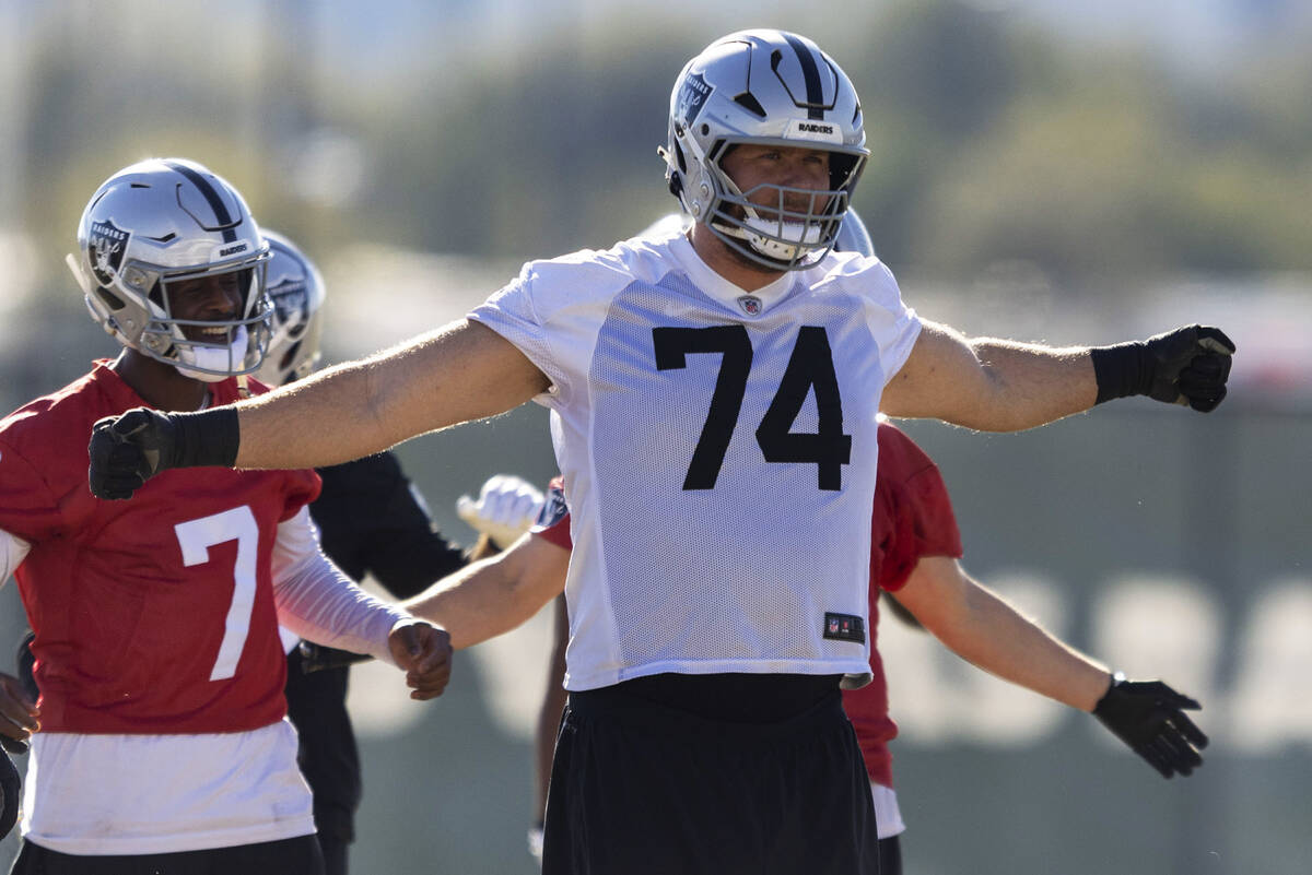 Raiders left tackle could return for Sunday’s game against New York Giants