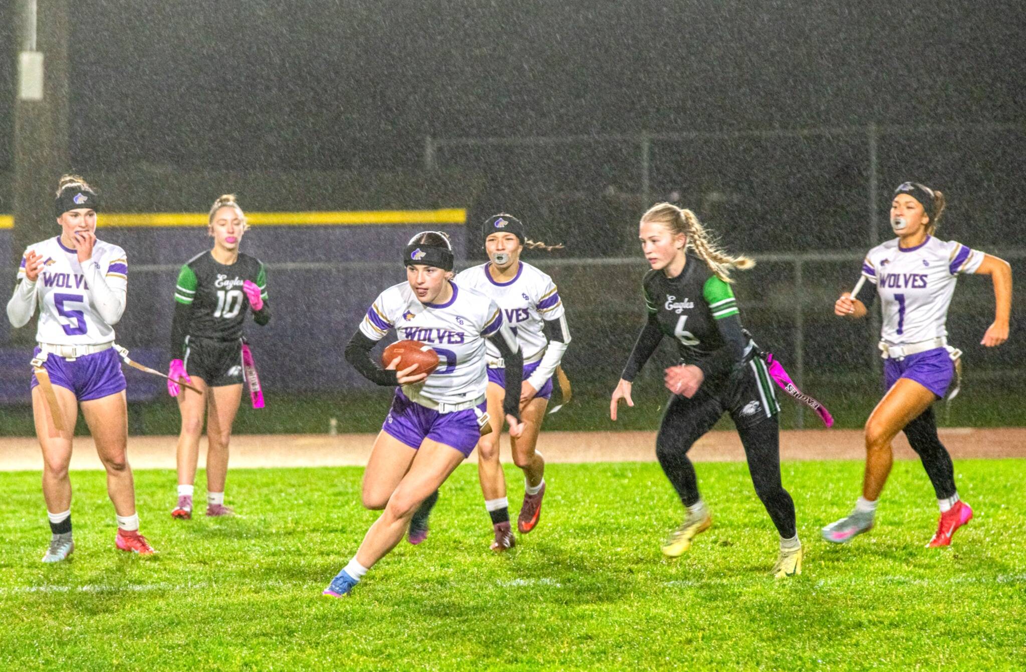 Flag football wins first ever home matches