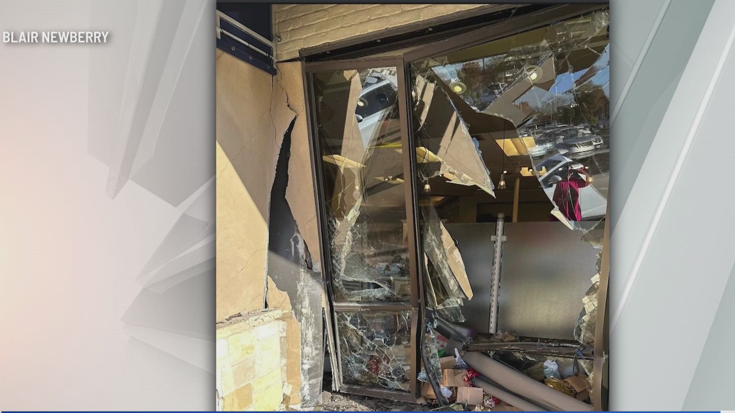 Vehicle crashes into Tarrytown Pharmacy