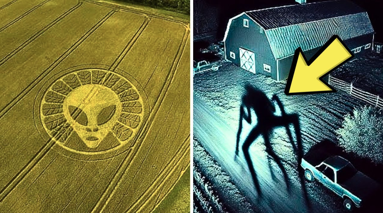 Farmer reviews security footage after noticing unexplained changes on ...