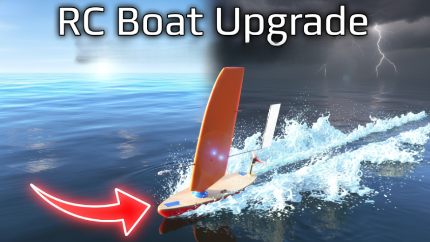 Autonomous RC sailboat build – sail without a remote control