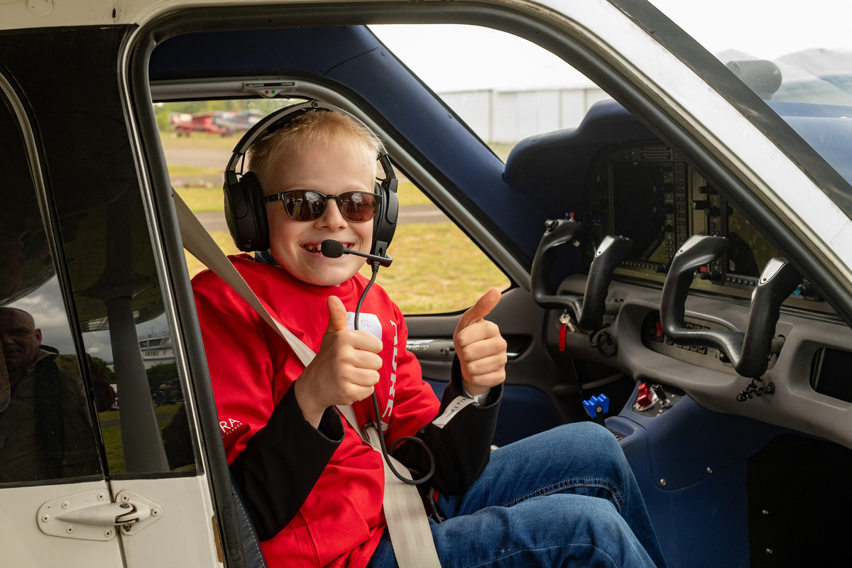 Gänsehaut auf dem Flugplatz: Himmlische Momente trotz Handicap