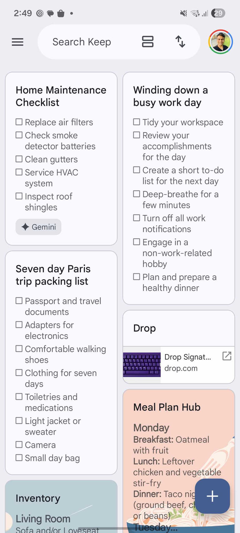 I started using Gemini to create notes in Google Keep, and it's been a ...