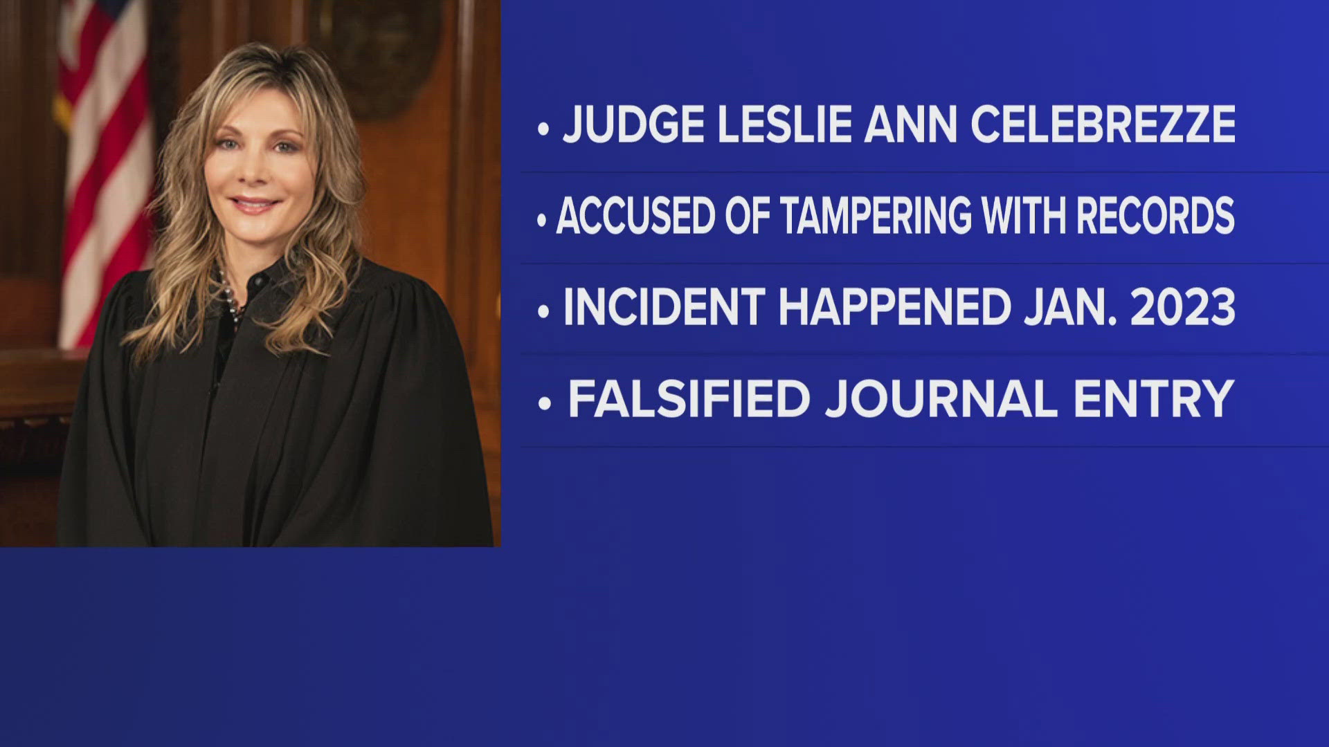 Cuyahoga County Judge Leslie Ann Celebreeze indicted for records tampering