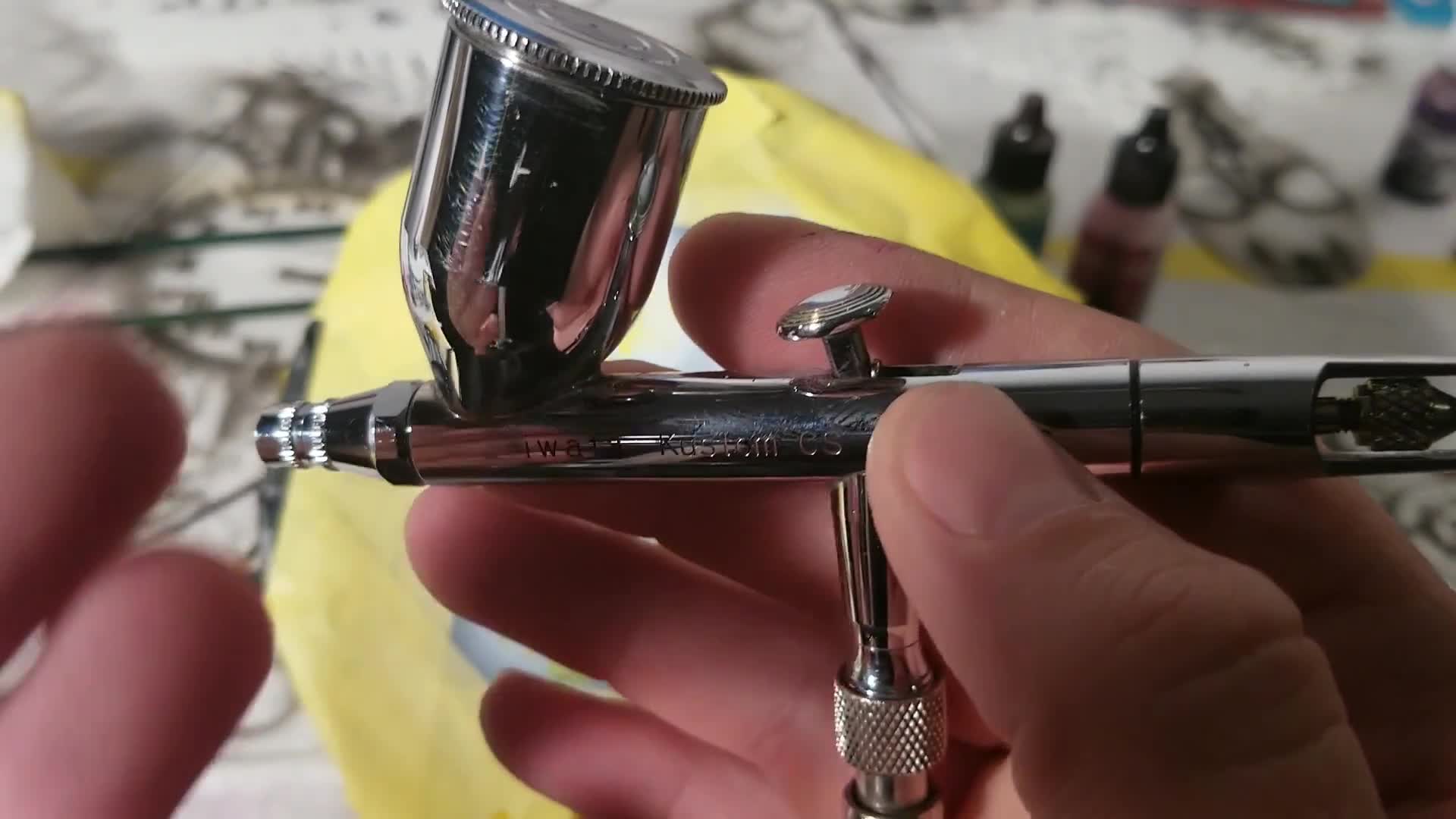 How to paint tie dye effect with alcohol inks