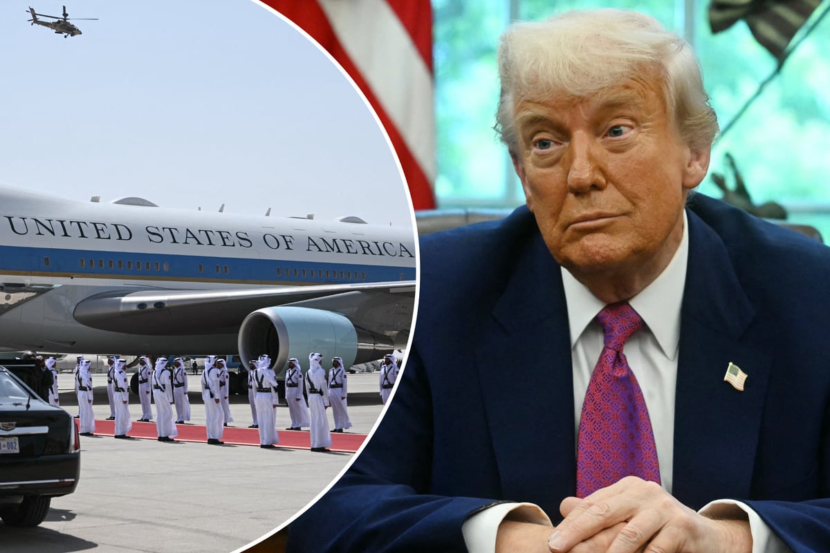 Trump administration formally accepts controversial Qatar jet for Air ...