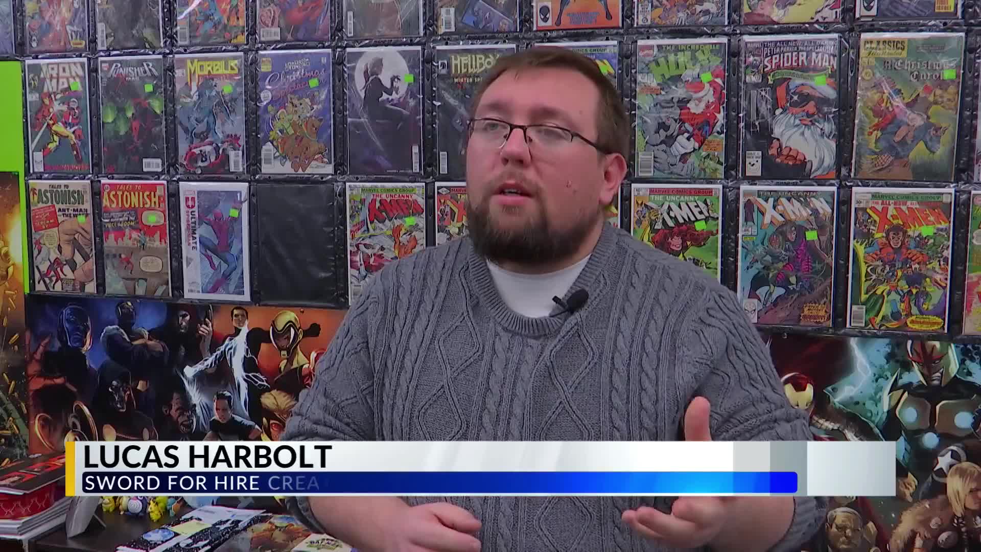 Local writer publishes first comic book