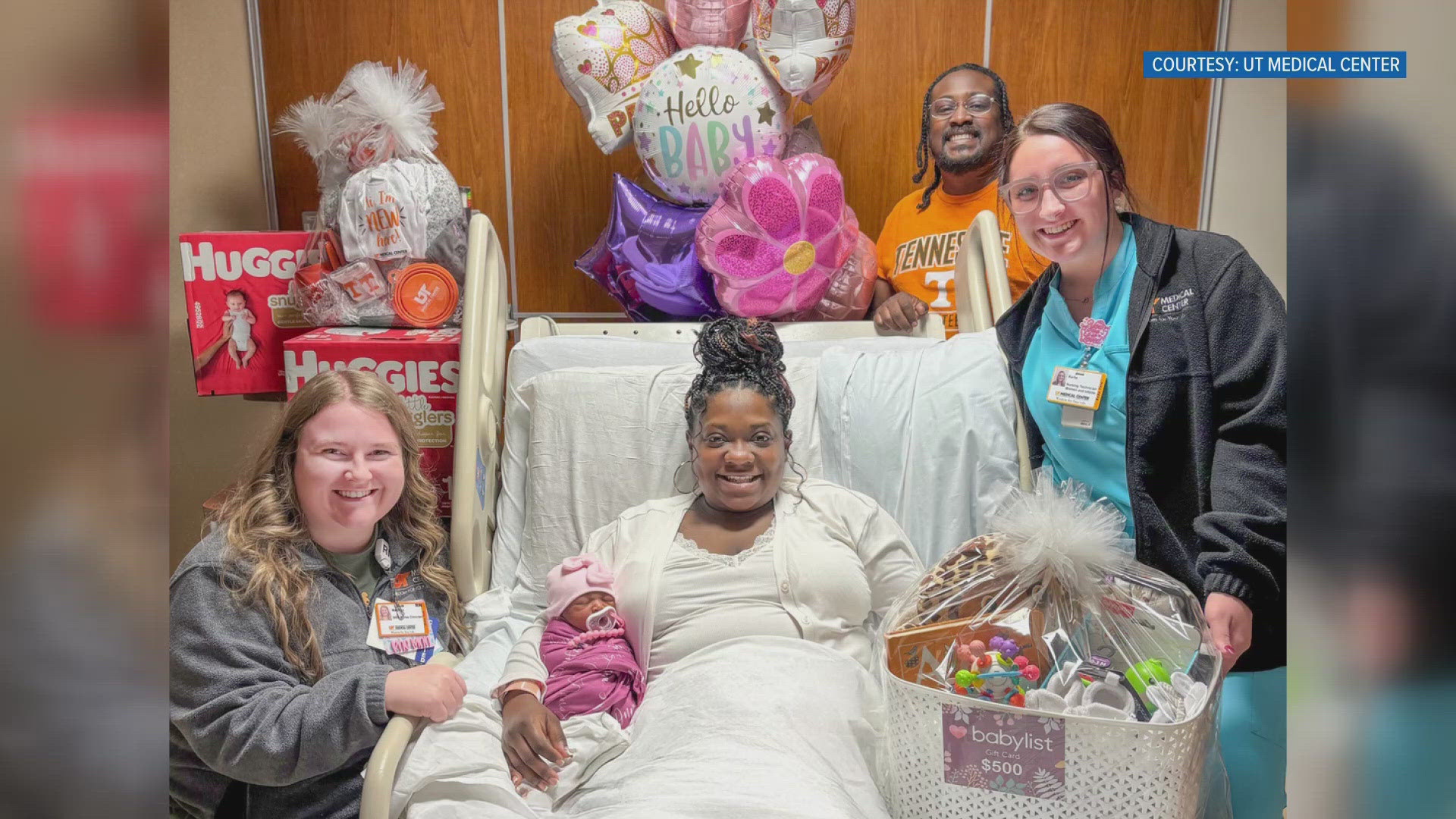 UT Medical Center delivers record-breaking 5,000th baby in 2025