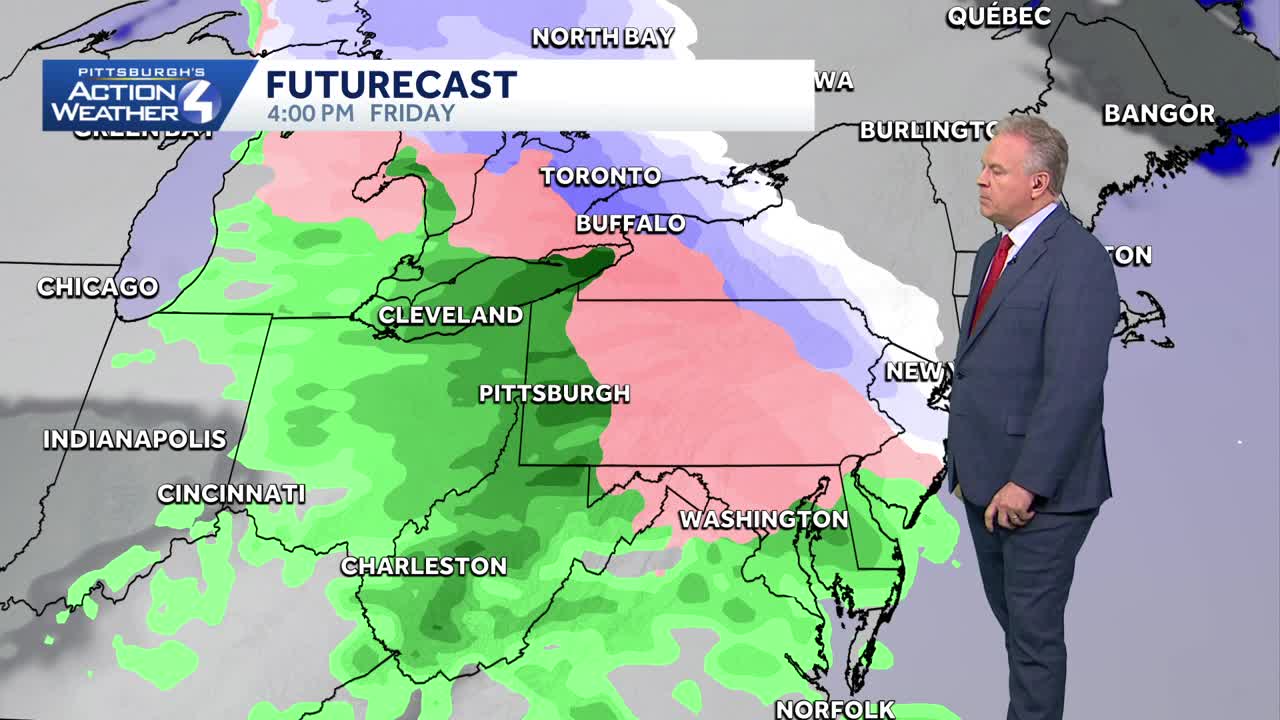 Rain chances on the way in western Pa.