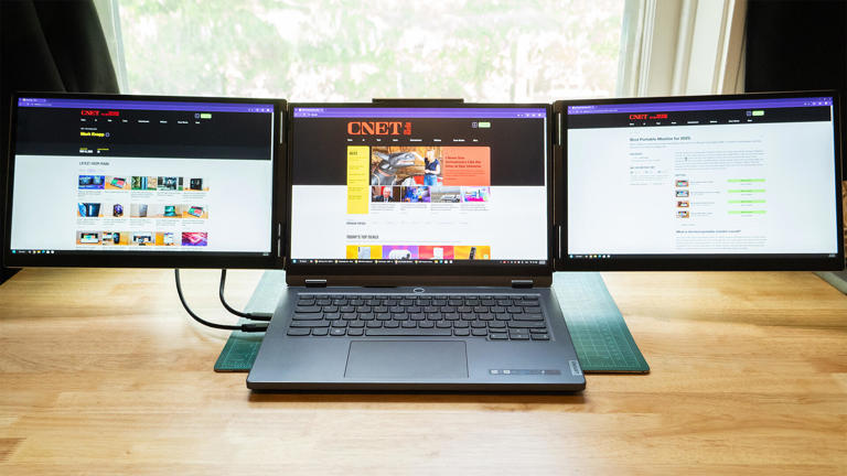 Monduo 14-inch Pro Duo monitor review: Turn your laptop into a triple ...