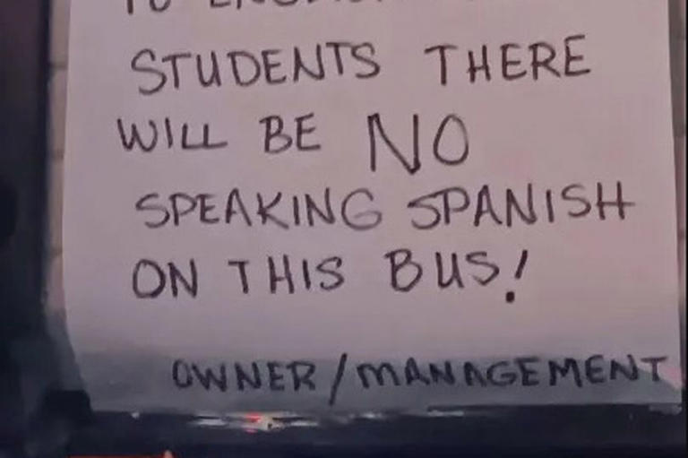 Pennsylvania school bus driver fired for posting insensitive 'English ...