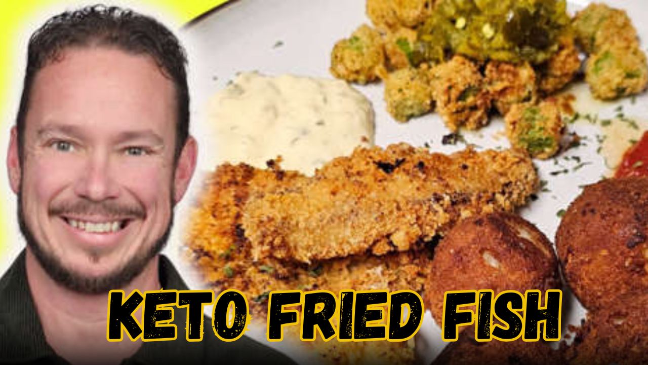 How to make low carb keto fried fish