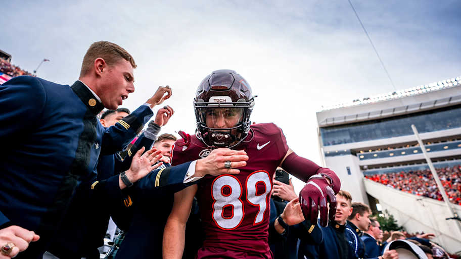 Virginia Tech wide receiver Charlie O'Connor to enter transfer portal