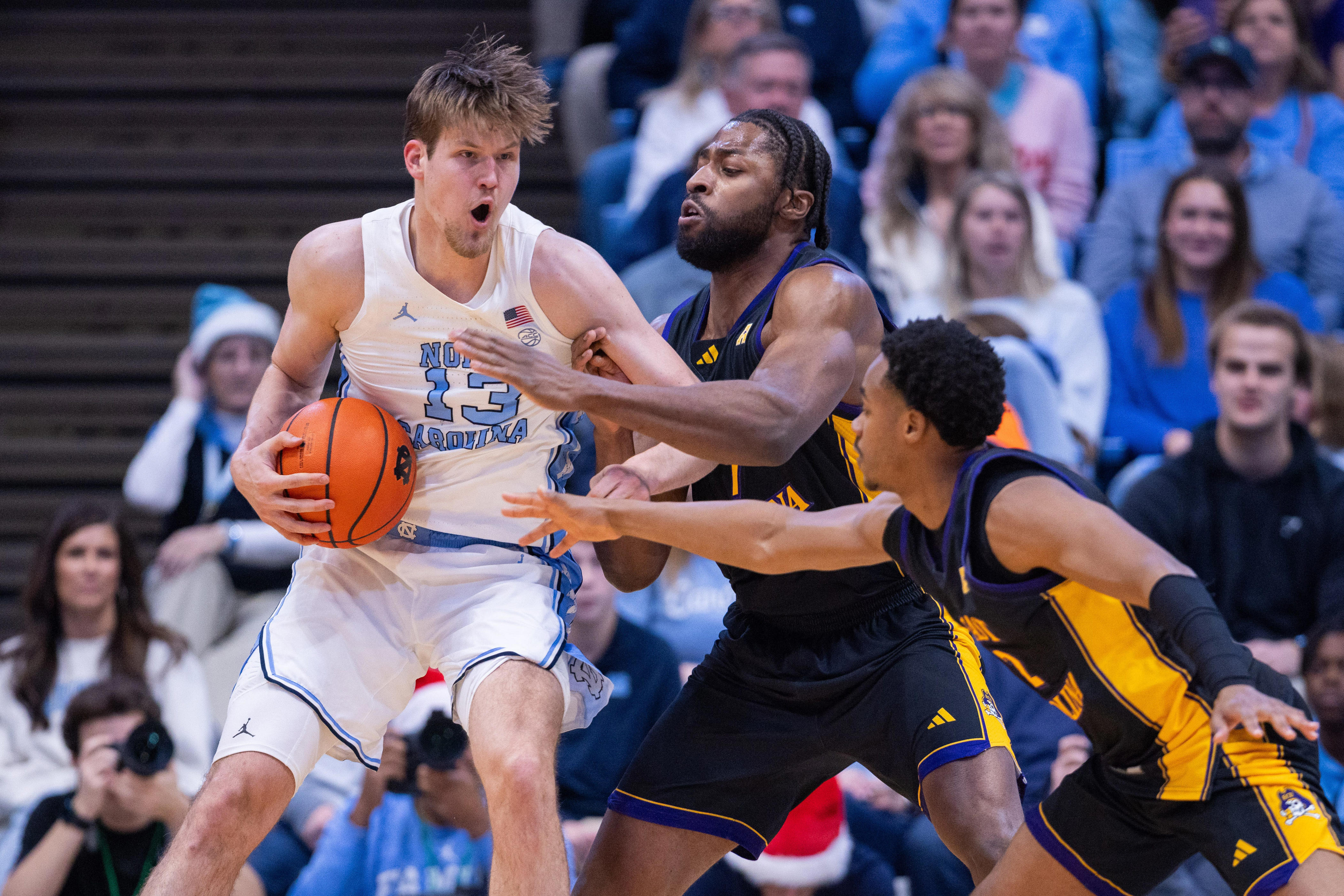 UNC basketball vs East Carolina live updates, score, highlights