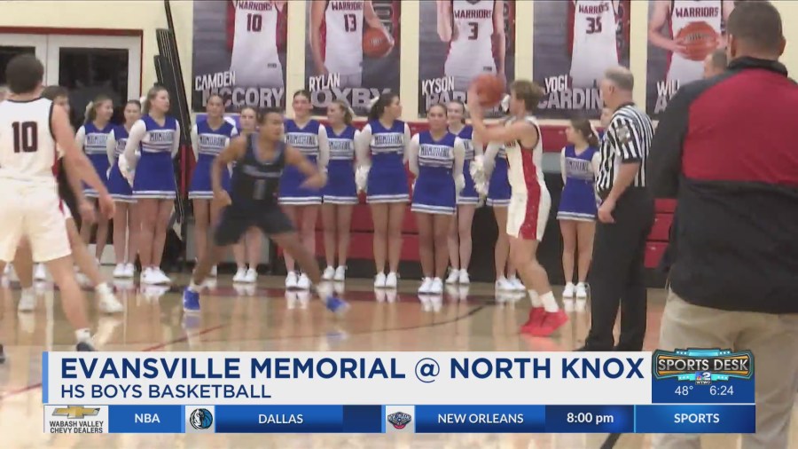 North Knox faces off against Evansville Memorial