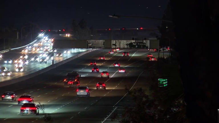 Caltrans crews fixing broken lights along stretch of Interstate 680 in ...