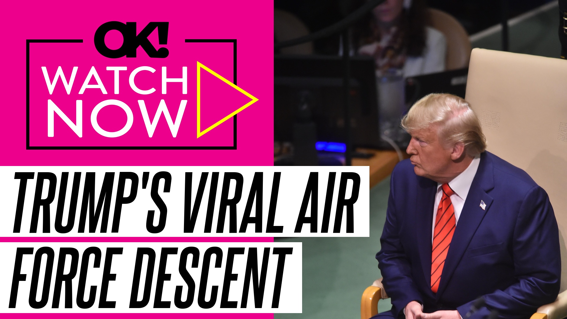 Donald Trump fuels health concerns as he smacks his leg 3 times and ...