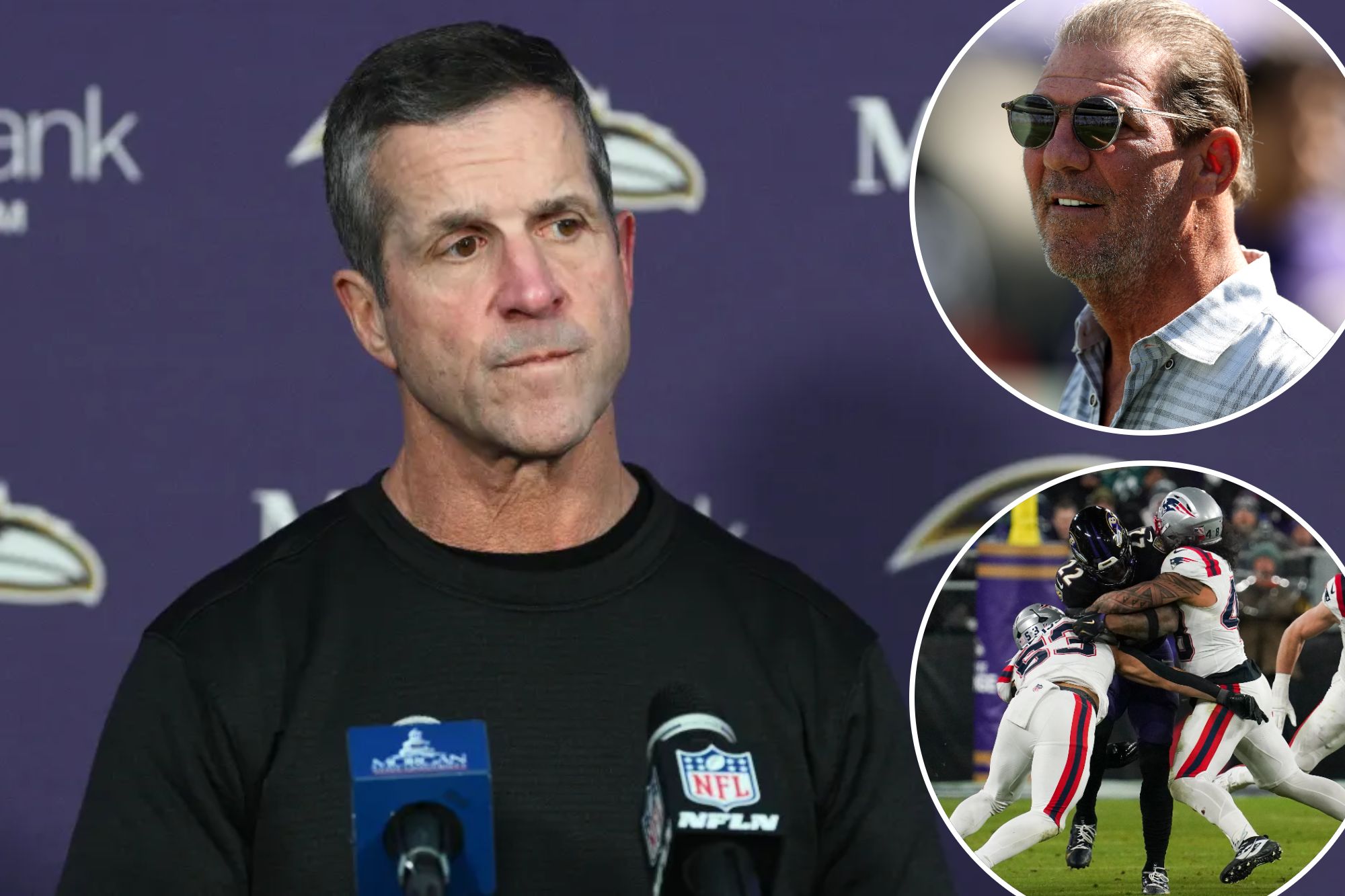John Harbaugh isn’t worried about his Ravens job security with season ...