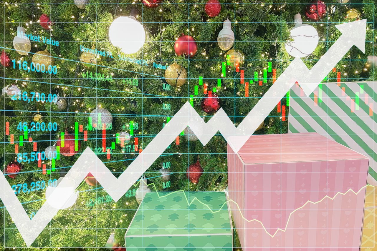 Stocks rise to the spirit of the season: Stock market today