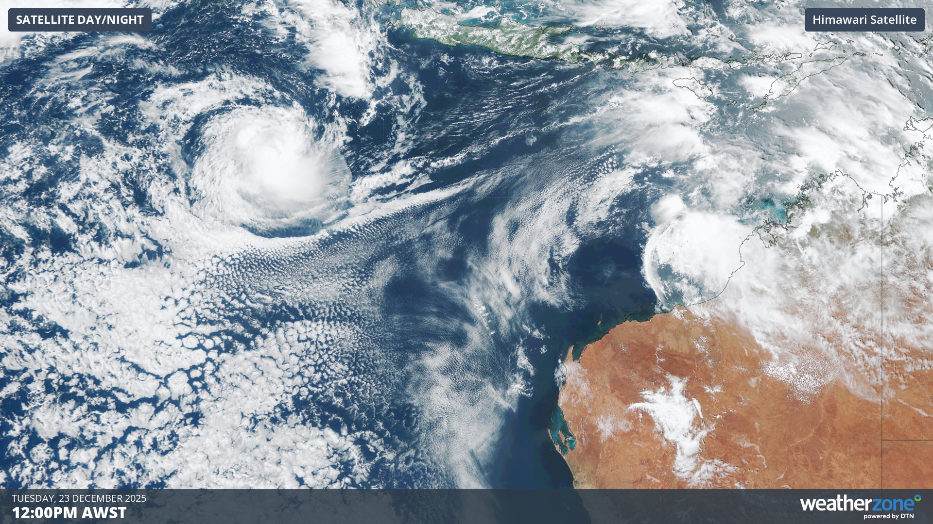 Tropical Cyclone Grant forms in Australian region