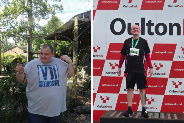 'I was 26 stone and now I run 5 times a week' - Warrington man on ...