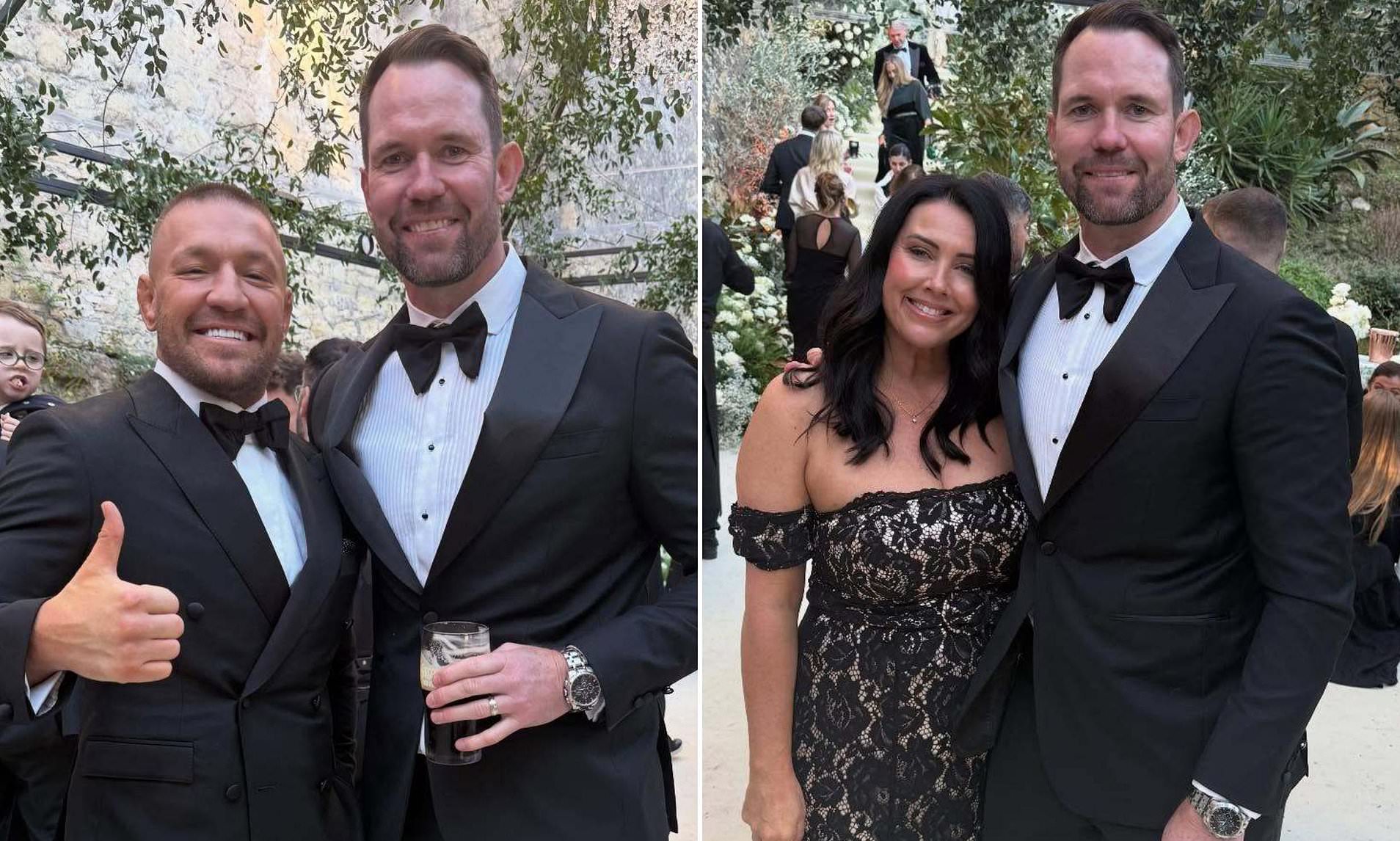 Why Aussie footy great was at Conor McGregor's surprise wedding at the ...