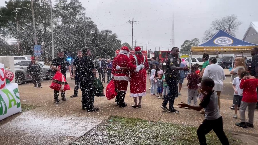 'It was a wonderful feeling': Baton Rouge toy giveaway spreads hope and joy