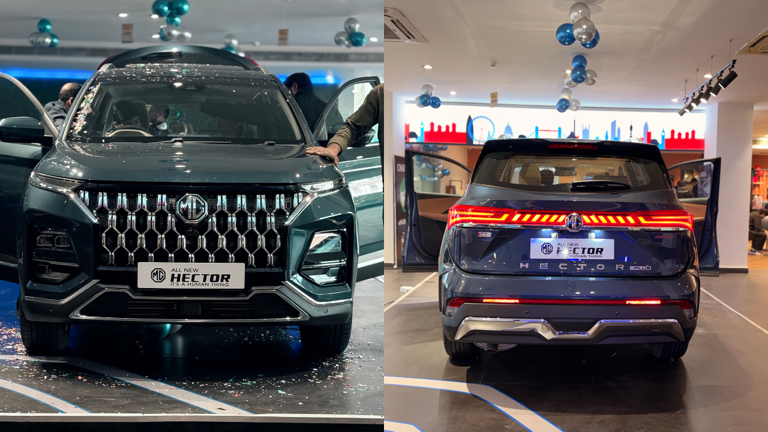 2026 MG Hector facelift: Variant-wise features with price explained