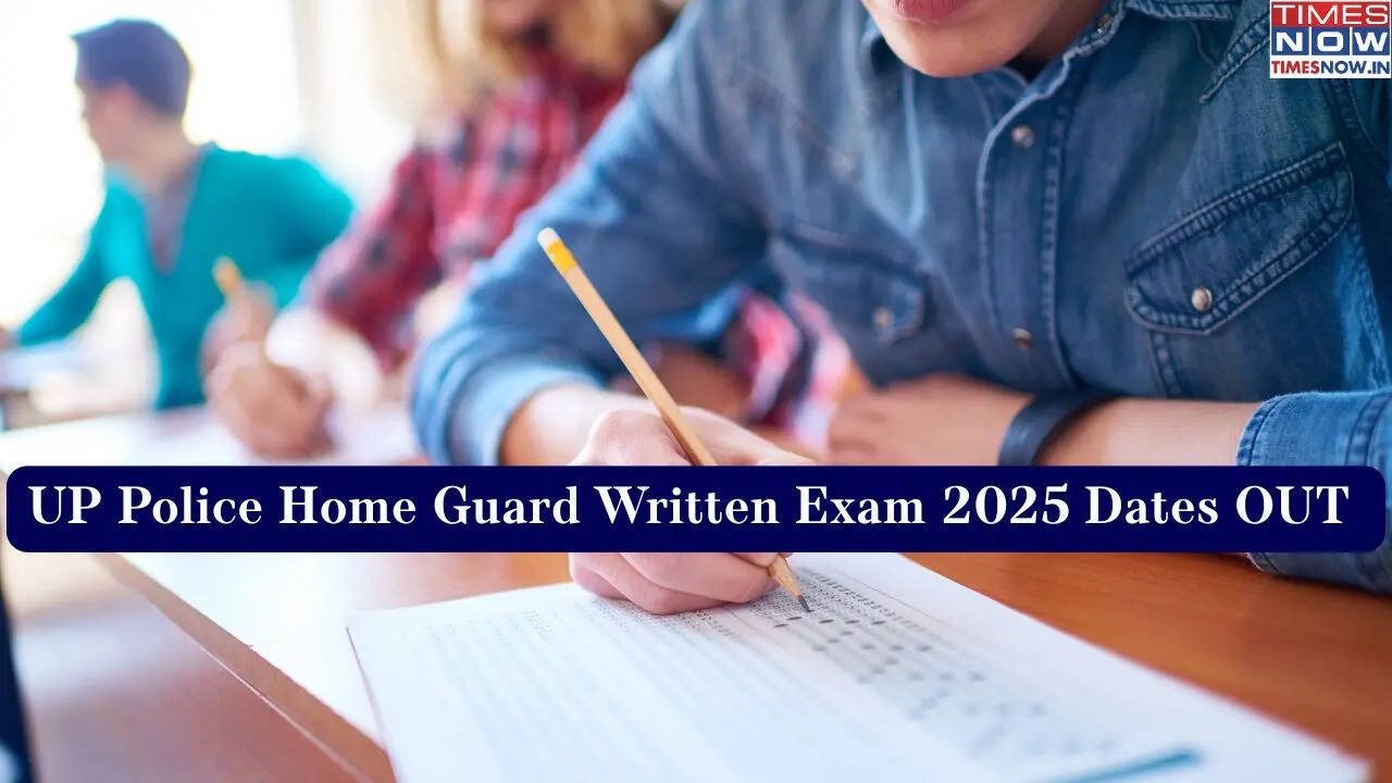UP Police home guard written exam 2025 dates announced for 41k+ posts