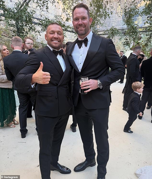 Why Aussie footy great was at Conor McGregor's surprise wedding at the ...