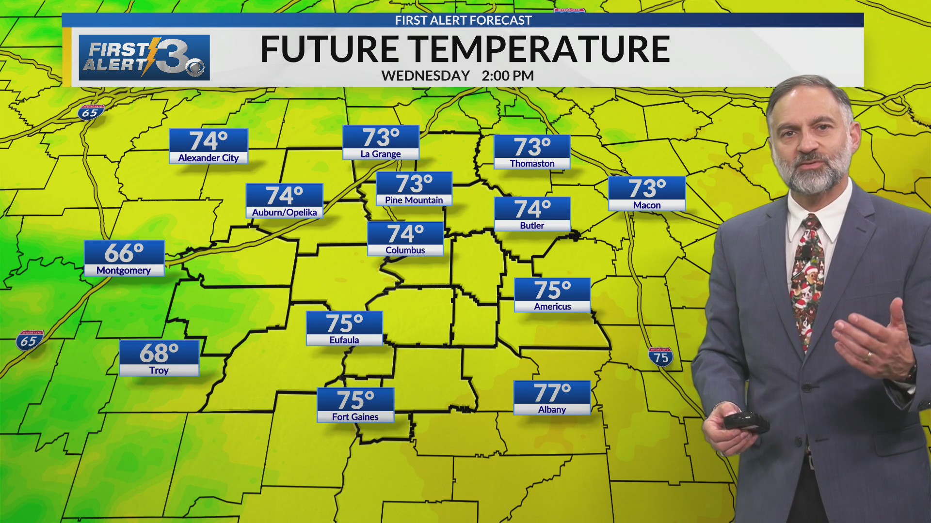 Bob 11PM weather update