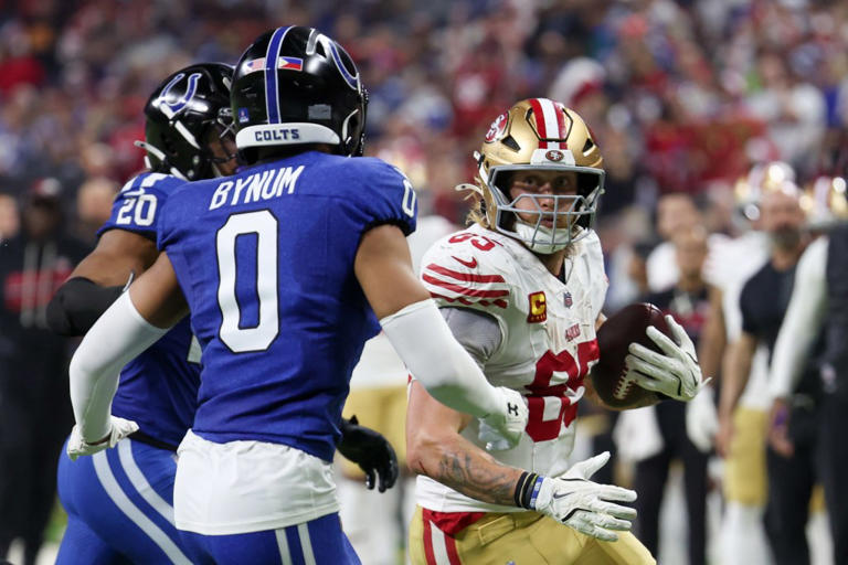 George Kittle exits early with ankle injury in latest 49ers’ worry