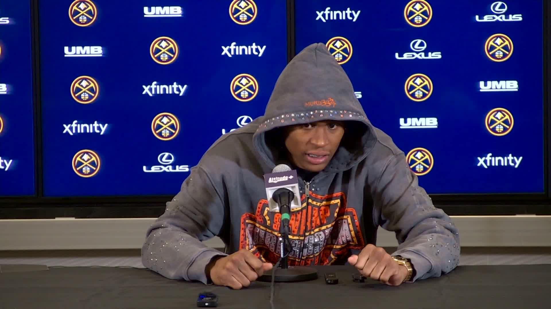DEN 135, UTA 112: Peyton Watson postgame media availability
