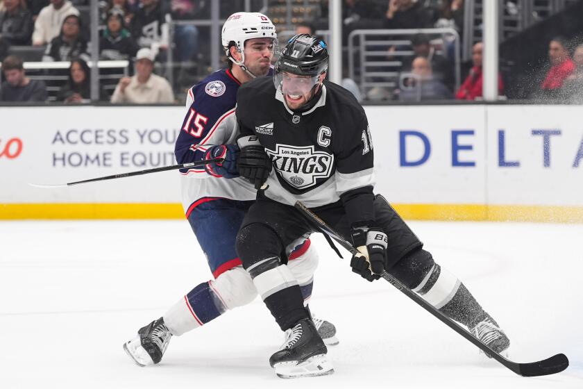 Kings struggle to stop Blue Jackets on the power play in loss
