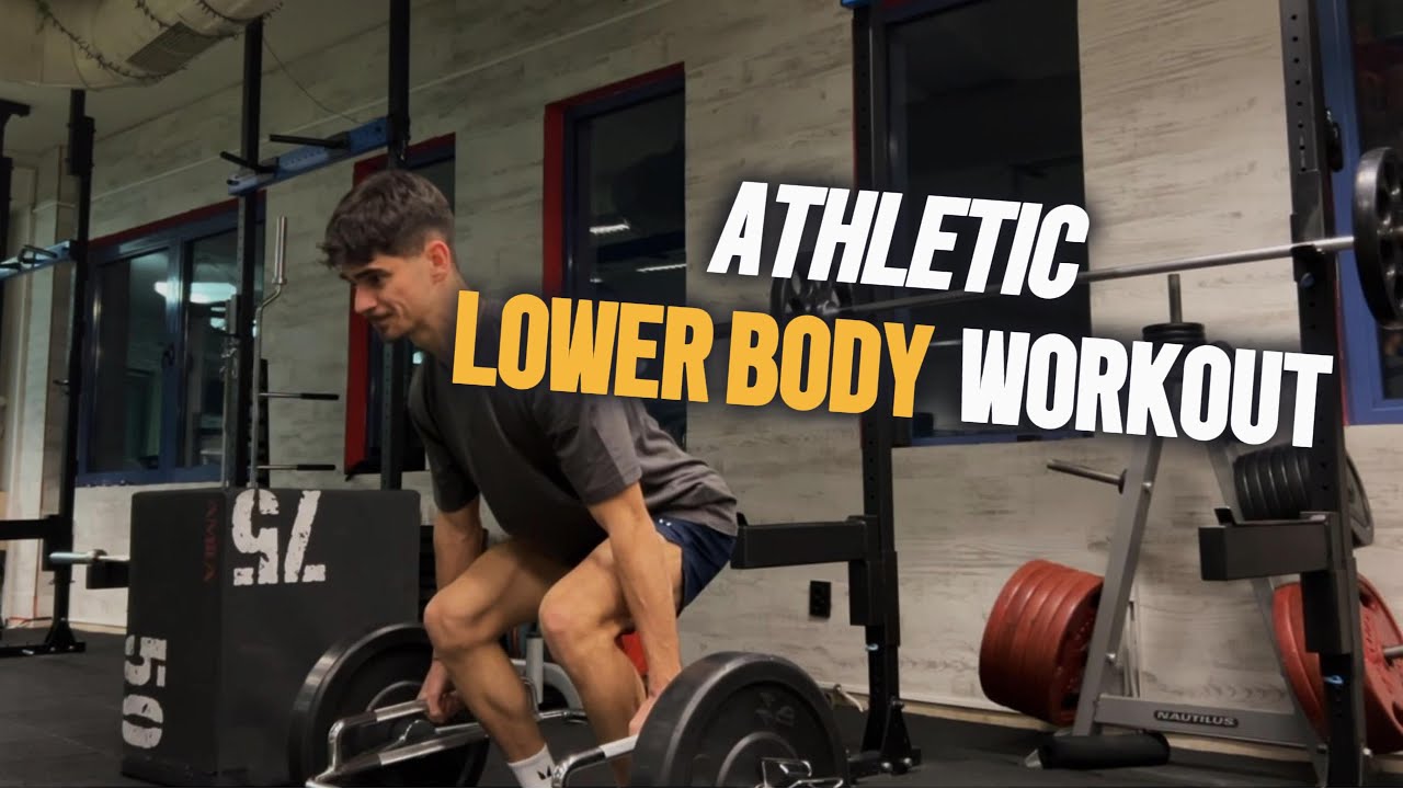 Struggling to get faster and stronger? Full lower body workout for athletes