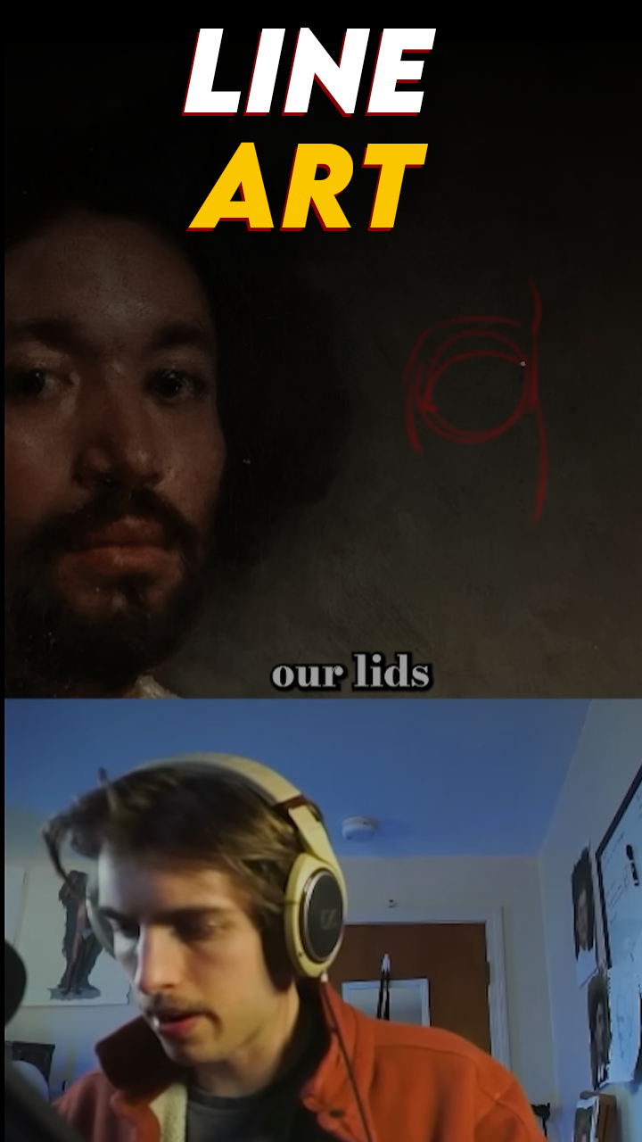 The hidden abstract structure behind every realistic artwork