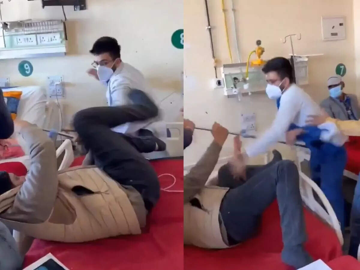 Himachal doctor seen assaulting patient in viral video at IGMC Shimla ...
