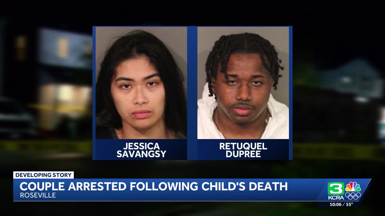 Former police officer and woman arrested in death of 7-year-old girl
