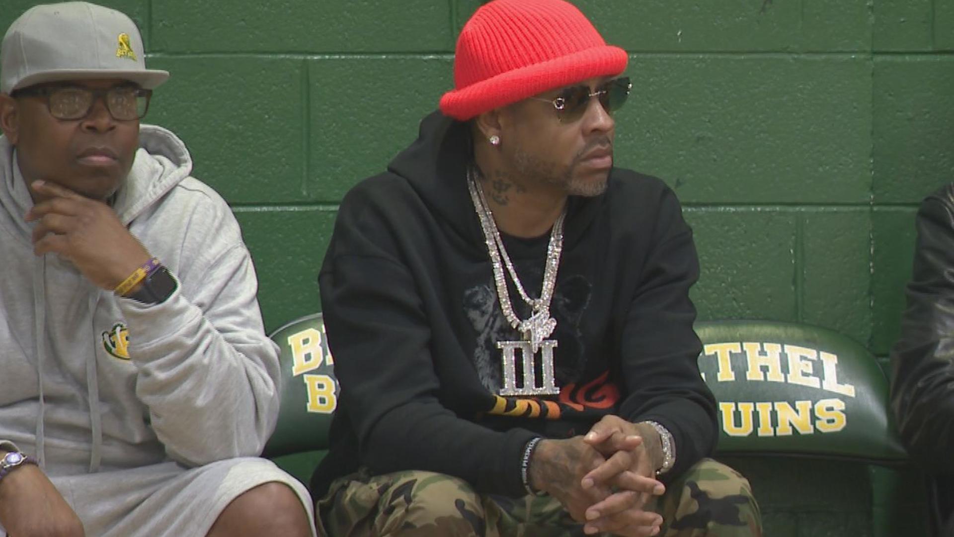 Basketball Hall of Famer Allen Iverson