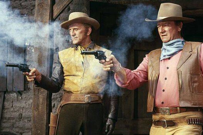 Hollywood alpha's John Wayne and Kirk Douglas' political clash over ...