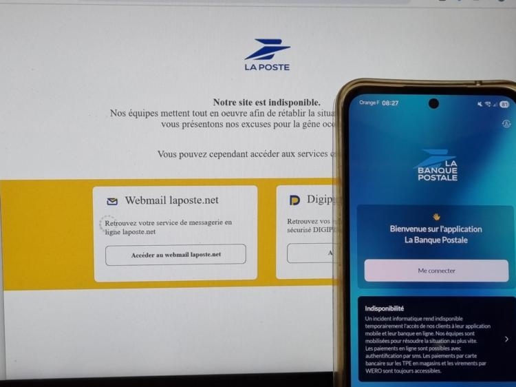 La Poste, Colissimo, La Banque postale… Les dysfonctionnements ...