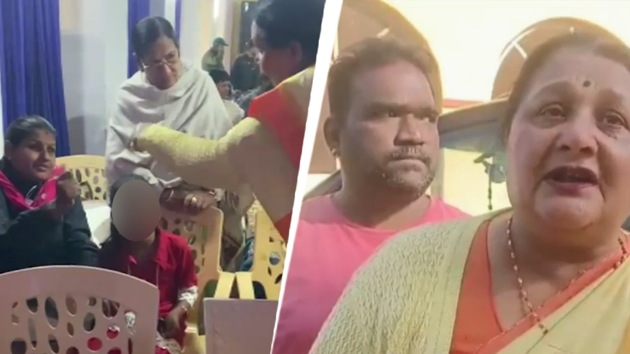 BJP leader claims religious conversion, tries to hit blind woman at ...