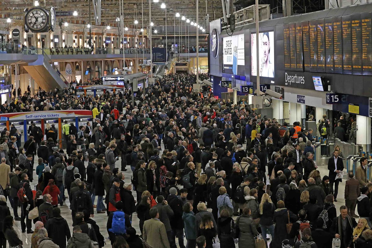 London Waterloo services disrupted until end of day