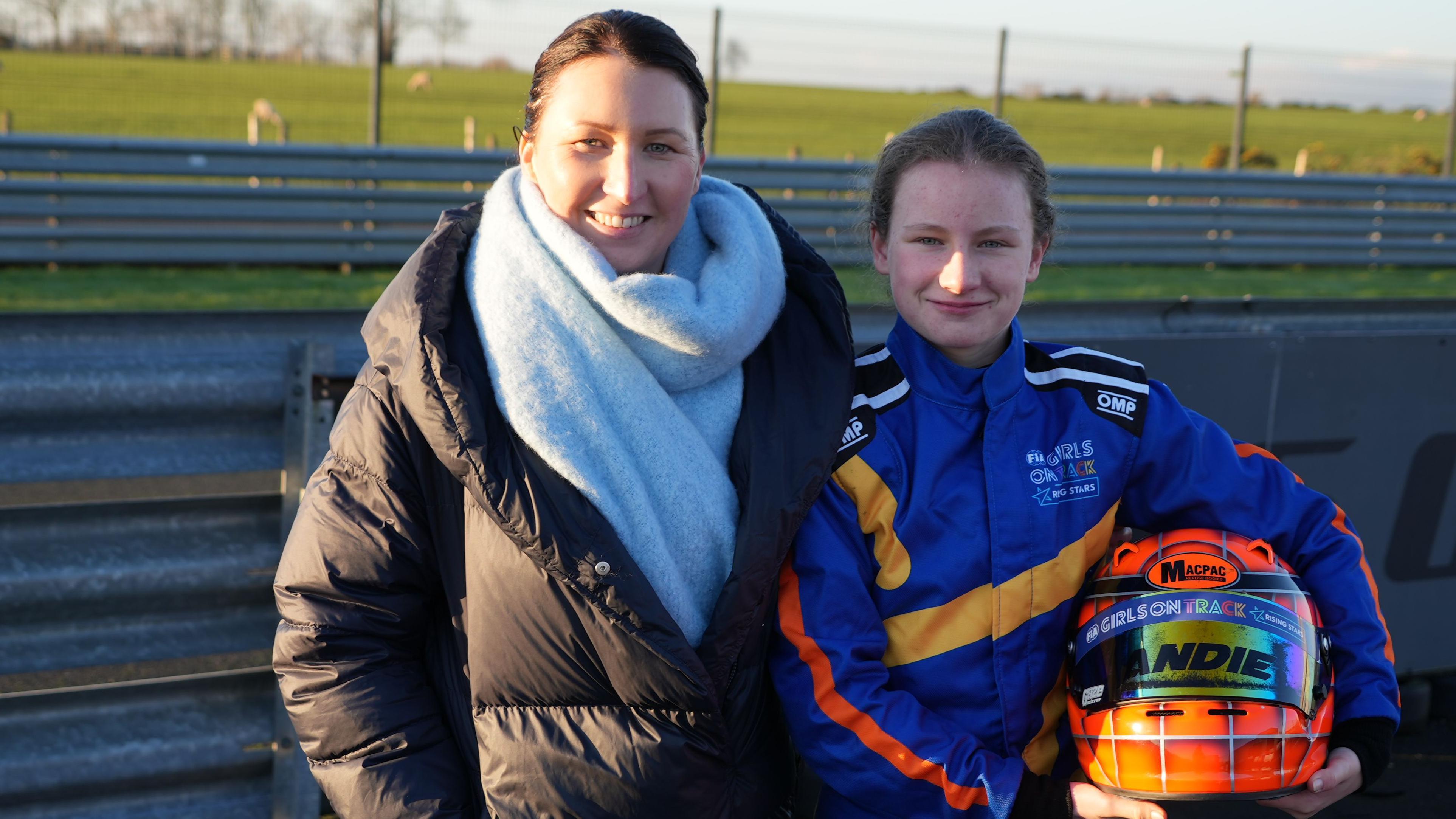 Meet the 12-year-old racer who is making waves in her sport